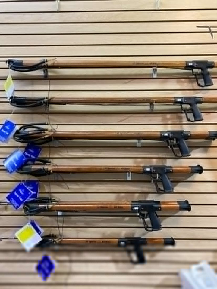 Wood Spearguns from AB Biller, KOAH, KAP, Ocean Rhino & more-Spear Gods