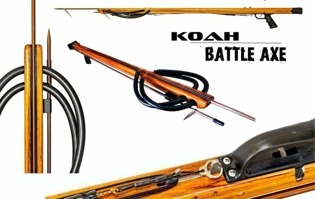 Wood Spearguns from AB Biller, KOAH, KAP, Ocean Rhino & more-Spear Gods